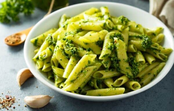 Spring Pesto Pasta Recipe | Anticancer Lifestyle Program