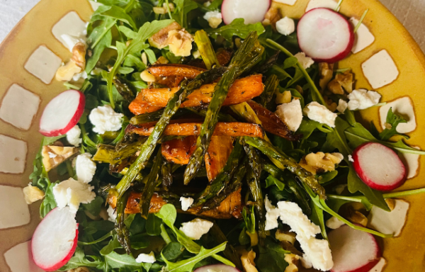 Roasted Spring Carrot and Asparagus Salad with a Fig Vinaigrette ...