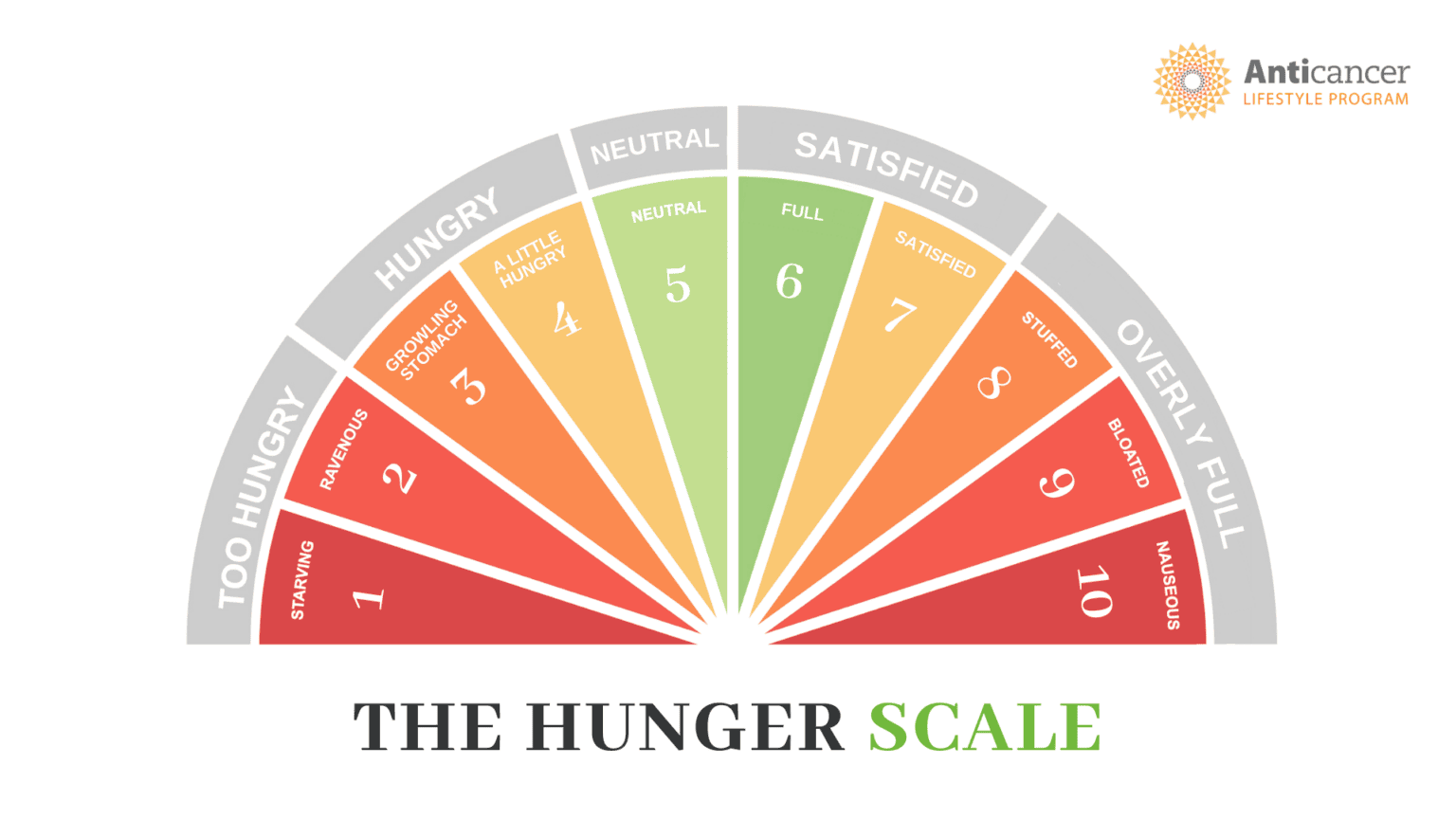 The Hunger Fullness Scale | Anticancer Lifestyle Program
